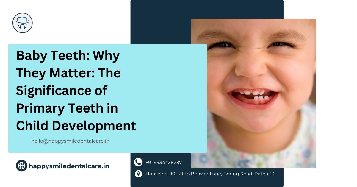 Baby Teeth: Why They Matter: The Significance of Primary Teeth in Child ...